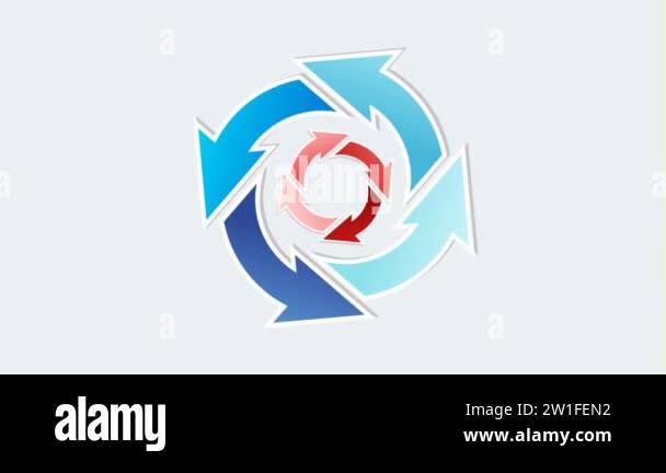 Arrows in different colors Stock Videos & Footage - HD and 4K Video ...