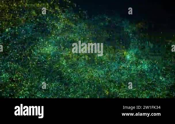 Computer generated fantastic background. Transition from a light mesh ...