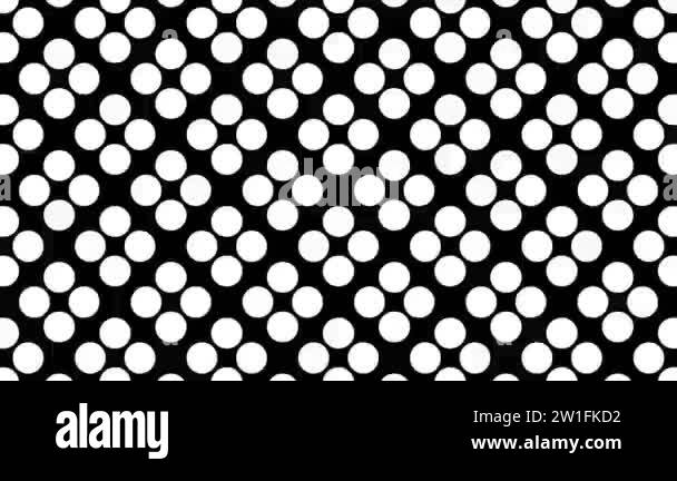 Graphic pattern in black and white with stroboscopic and hypnotic ...