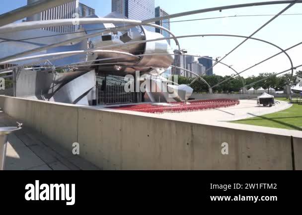 Bandshell chicago skyline Stock Videos & Footage - HD and 4K Video ...