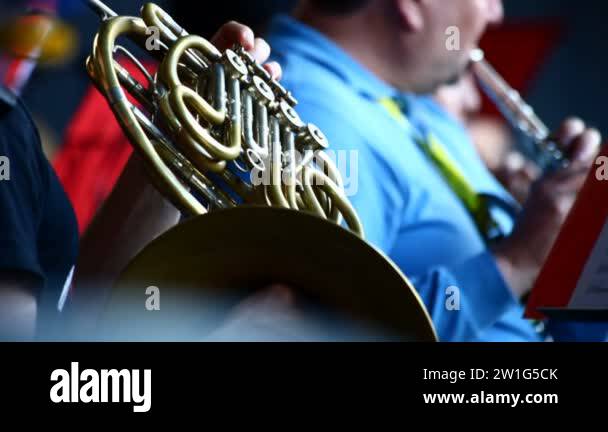 Various musicians playing various instruments Stock Videos & Footage ...