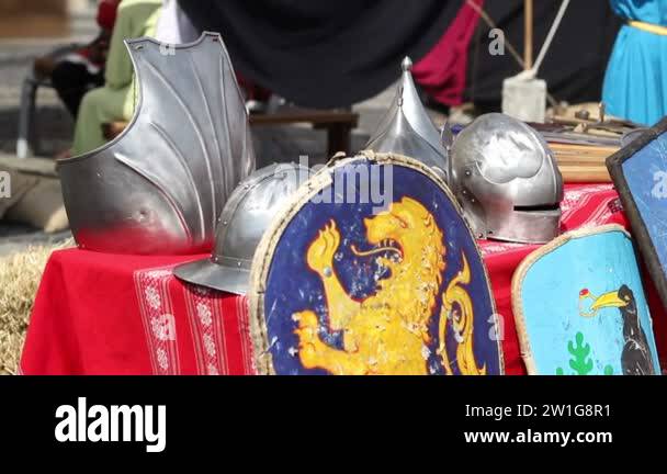 Collection of arms and armour Stock Videos & Footage - HD and 4K Video ...