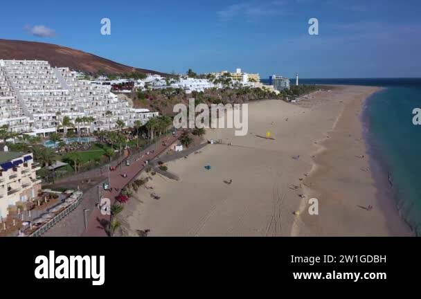 Spain, Canary Islands, Fuerteventura, Jandia Peninsula, Morro Jable and ...