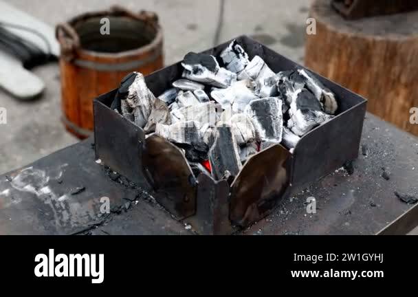 Coal fire blacksmith forge Stock Videos & Footage - HD and 4K Video ...