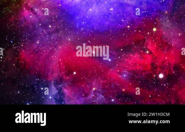 Space seamless looping. Flying into inside Orion Nebula motion footage ...