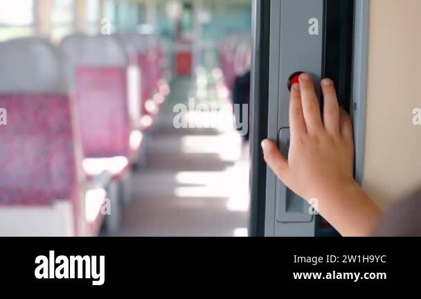 Train door button Stock Videos & Footage - HD and 4K Video Clips - Alamy