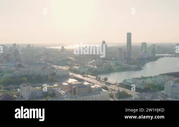 Modern rivers and sky in high rise building Stock Videos & Footage - HD ...