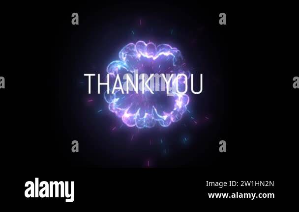 Thank You Text Animated Videotext animation for social media saying ...