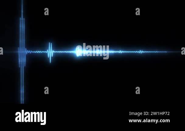 Digital Audio Spectrum Graphic Equalizer Background Loop/ 4k animation ...