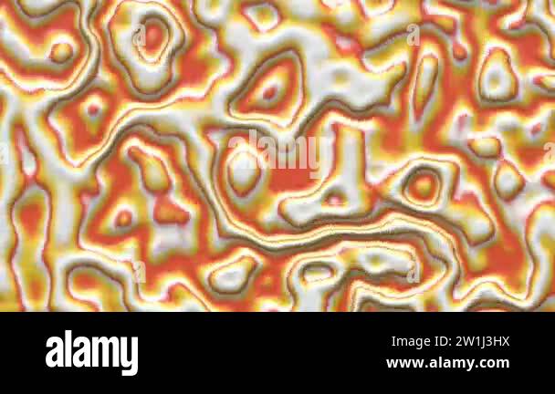 Liquid paint looping animated background. Fluid flowing wavy texture ...
