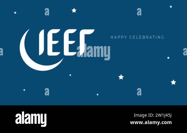 Motion graphic of happy new Hijri year 1442 greeting in 4k size. Happy ...