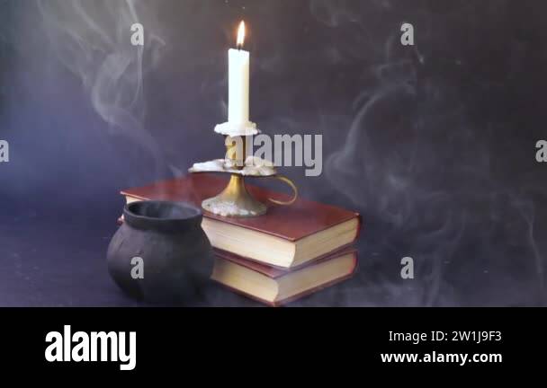 Holder burning candle books Stock Videos & Footage - HD and 4K Video ...