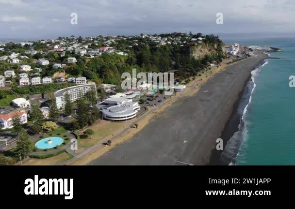 Napier, North Island / New Zealand - December 29, 2019: Napier, which ...