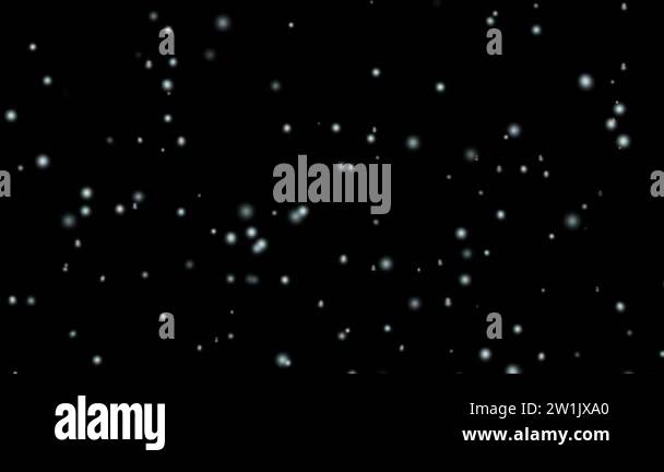 snow effect and increase heavy by time and soft in the end black screen ...