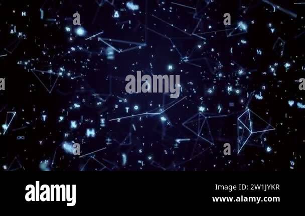 digital seamless mathematical symbols loop abstract digital futuristic ... digital seamless mathematical symbols loop abstract digital futuristic ...