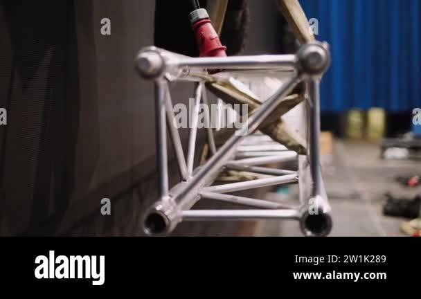 Steel truss beam structure Stock Videos & Footage - HD and 4K Video ...