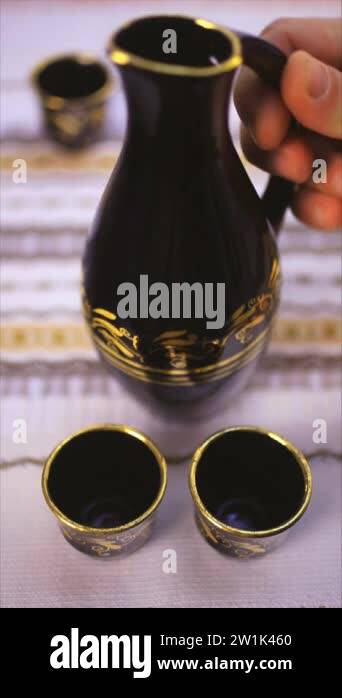 Traditional glasses alcohol Stock Videos & Footage - HD and 4K Video ...