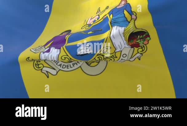 Philadelphia flag Stock Videos & Footage - HD and 4K Video Clips - Alamy