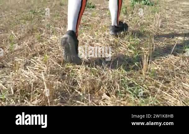 Back view legs runner female Stock Videos & Footage - HD and 4K Video ...