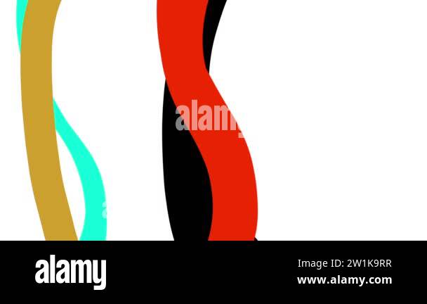 Hand Drawn Animation. Optical illusion with dynamic line rotation ...