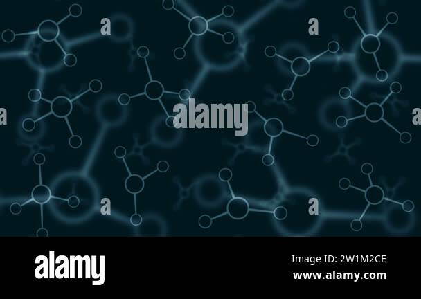 Molecular structure. High tech technology of genetic engineering ...