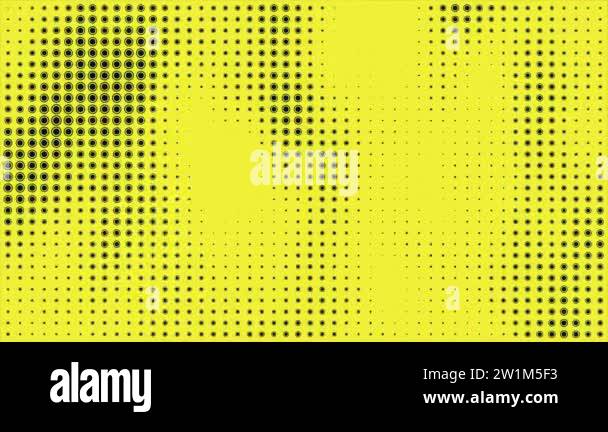 Halftone dots motion loop background, UHD Halftone comic dot animation ...