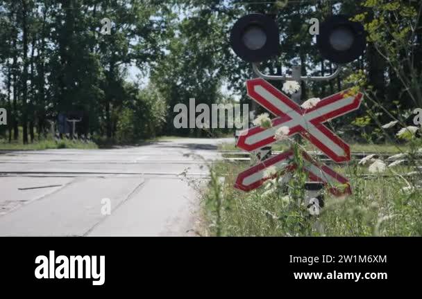 Railway track warning Stock Videos & Footage - HD and 4K Video Clips ...