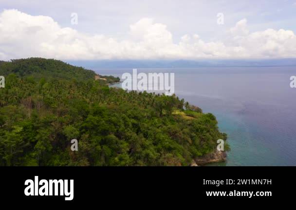 Tropical island of Samal. Mindanao, Philippines Stock Video Footage - Alamy