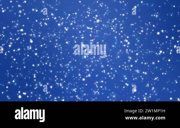 Animated blue glitter background with sparkling light particles Stock ...