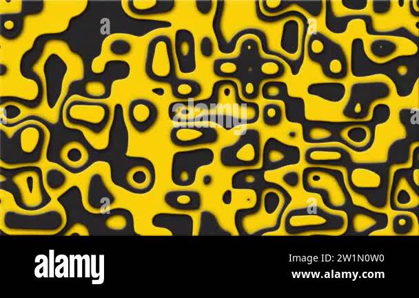 Morphing of a shape similar to a liquid layered topographic map ...