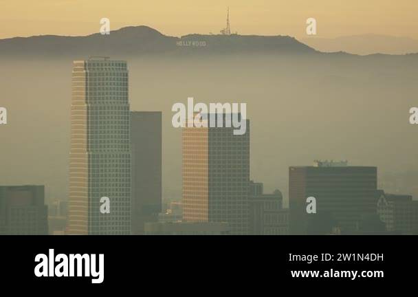 Los angeles downtown hollywood sign Stock Videos & Footage - HD and 4K ...