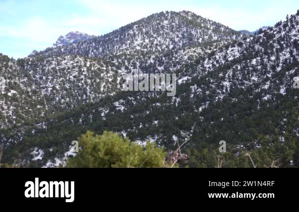 Mountains in the snow. The consequences of a snow cyclone with hail in ...