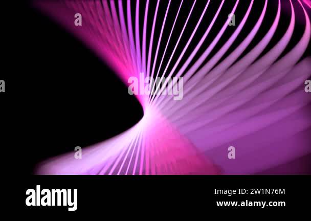 Abstract Lighting moving color line. Animation. Technology network digital data transfer concept ...