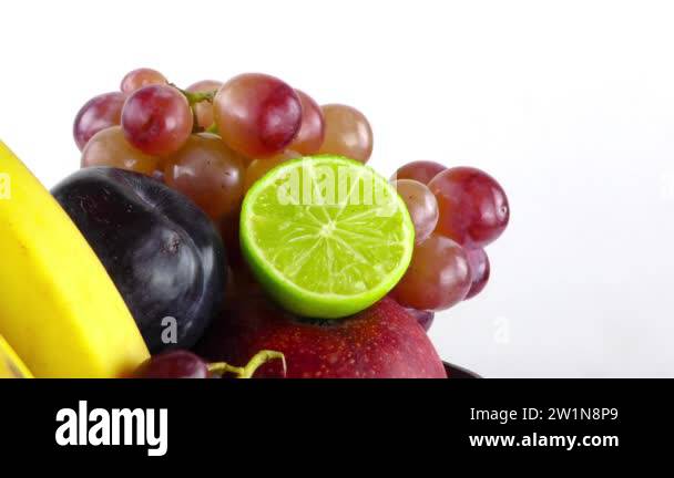 Fruits All Together Stock Video Footage - Alamy
