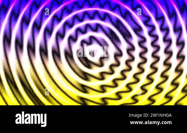 Audio Wave Speaker Effect of Sound Form Moving Across Frame Stock Video ...