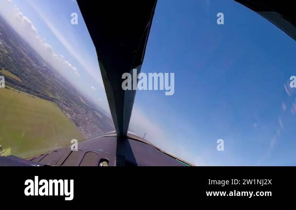 Su-35 aircraft performs a dead loop in air and rotates flying like a ...