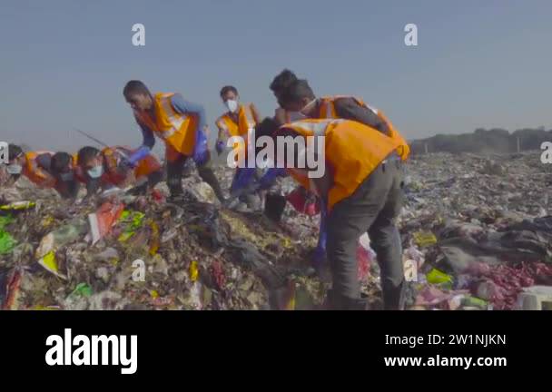 Solid Wate management Plant Haridwar Uttarakhand India. Recycling or ...