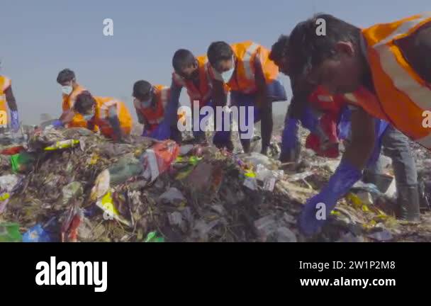 Solid Wate management Plant Haridwar Uttarakhand India.Recycling or ...