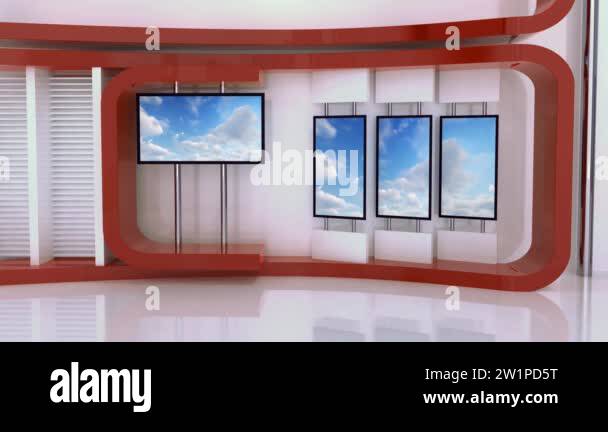 Virtual Studio Background V2 Stock Video Footage - Alamy