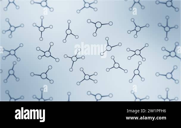 Molecular structure. High tech technology of genetic engineering ...