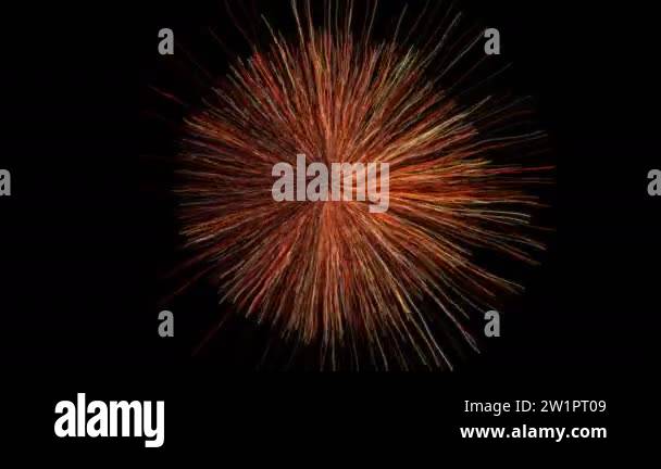 Animation of creative abstract particles space. Lines background, VJ ...