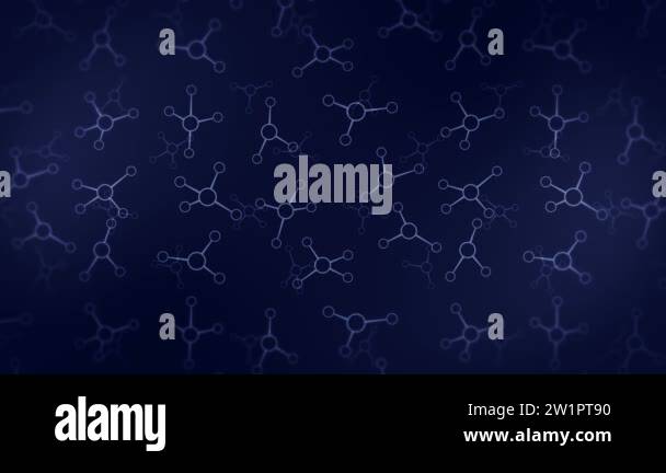 Molecular structure. High tech technology of genetic engineering ...