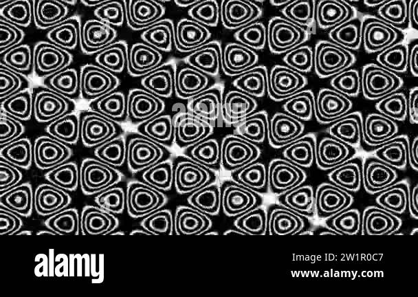 Triangles in a Grid Inverting Mask Neighbour Blends Stock Video Footage ...