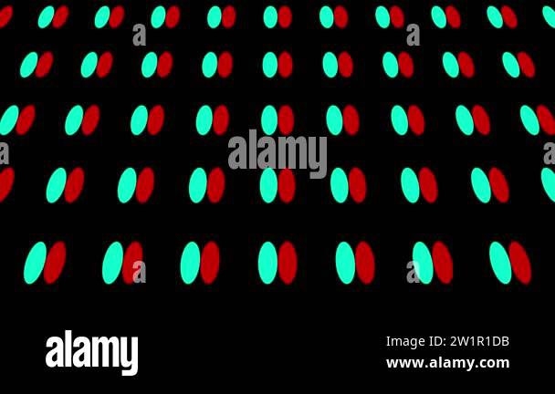 Graphic 2D video pattern that tilts up and moves, composed of designs ...