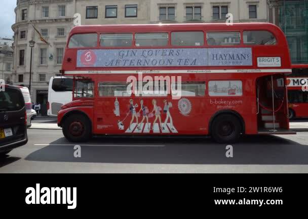 Old british double decker bus Stock Videos & Footage - HD and 4K Video ...