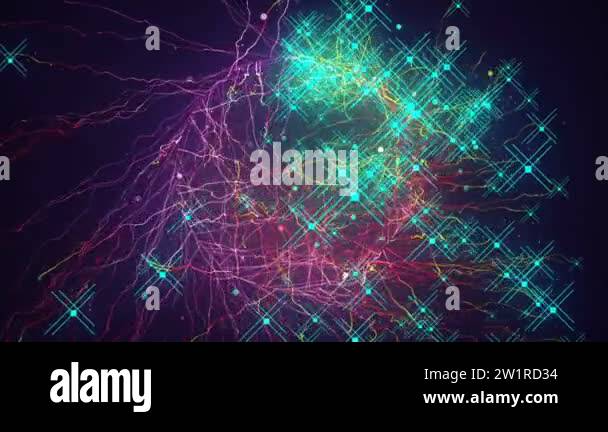 Background motion graphic design animated of Internet data ...