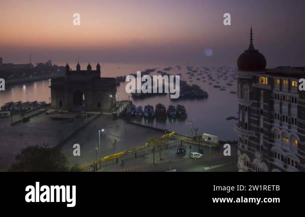 Jan 2018, India, Mumbai, Maharashtra, The Gateway of India, monument ...