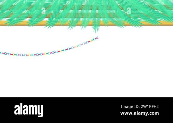 Traditional Sukkah for the Jewish Holiday Sukkot 4K animation. Happy ...