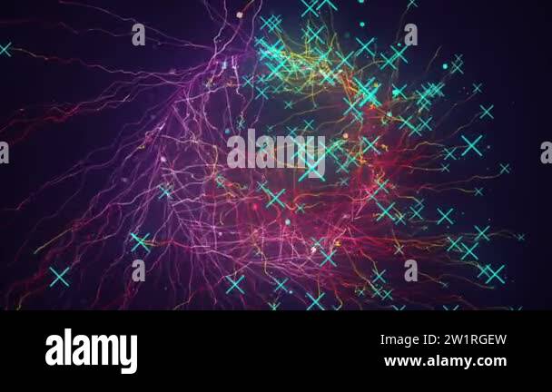Background motion graphic design animated of Internet data ...