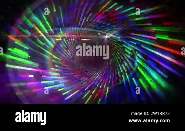 Animation of a screen with bands of blue interference, showing a light ...